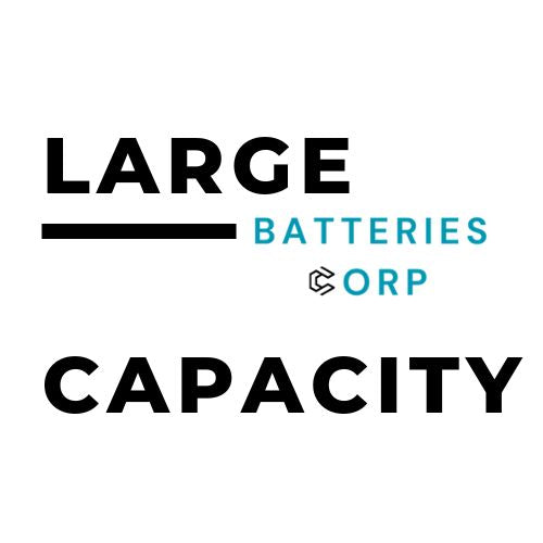Large Capacity Batteries – Batteriescorp